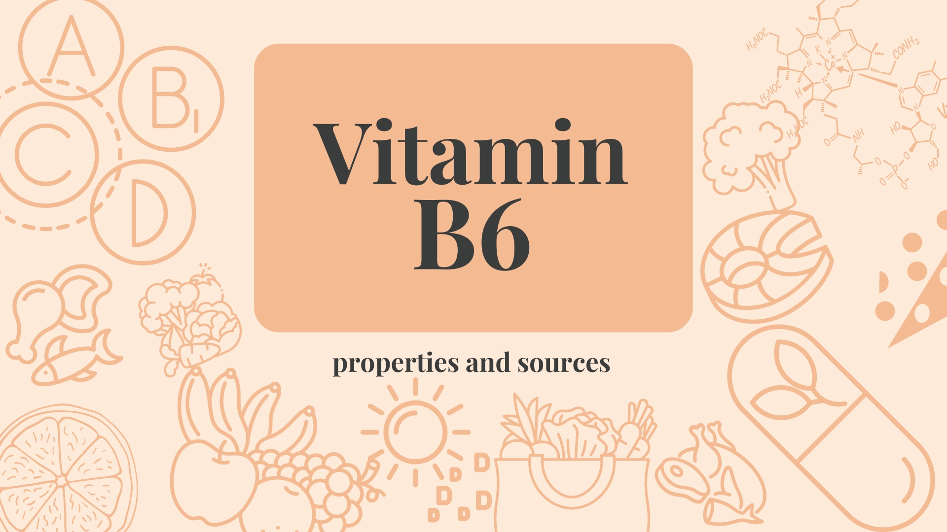 Vitamin B6 - properties, sources and dosage